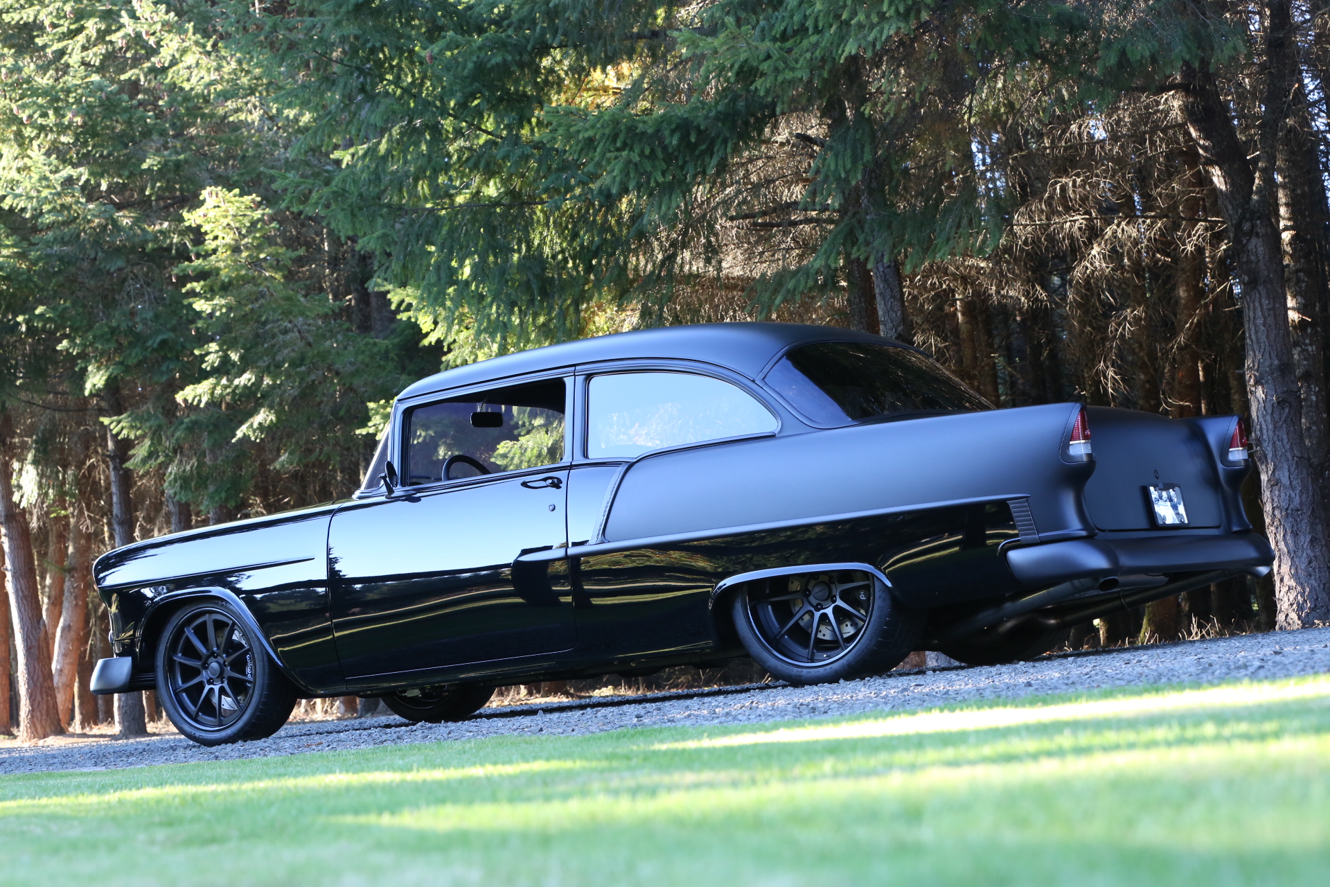 1955 Chevy ProTouring Post Car MetalWorks Classic Auto Restoration ...