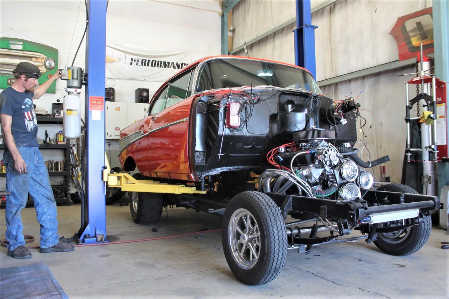 Body swap - MetalWorks Classic Auto Restoration & Speed Shop