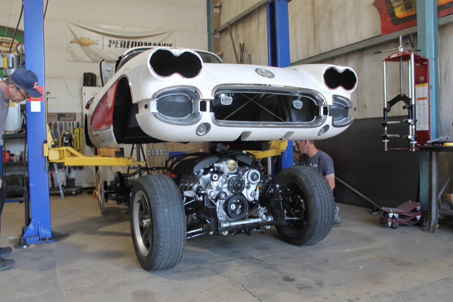 Body swap - MetalWorks Classic Auto Restoration & Speed Shop