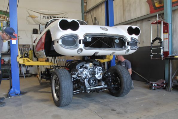 Body swap - MetalWorks Classic Auto Restoration & Speed Shop