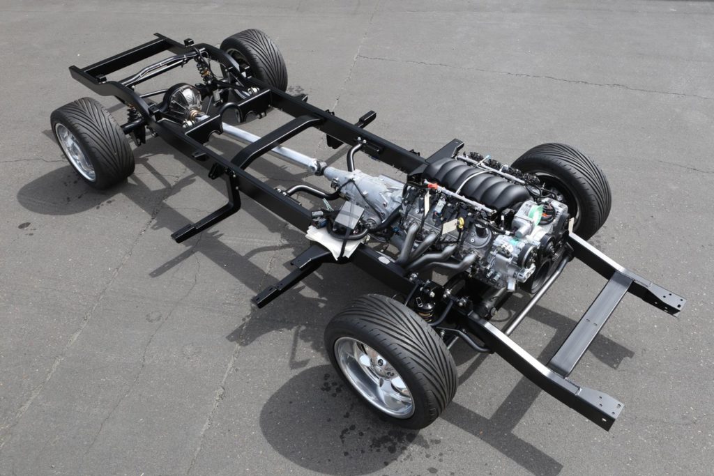 “Body Swapped” 1956 Ford f100 truck to Art Morrison chassis ...
