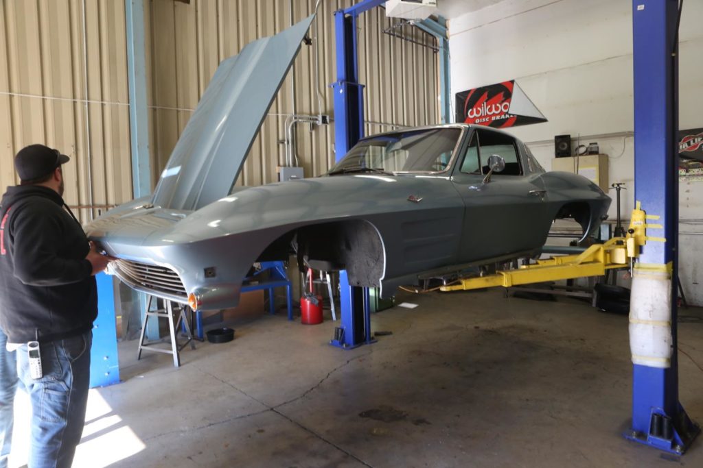 “Body Swapped” 1964 Chevy Corvette to Art Morrison Chassis - MetalWorks ...