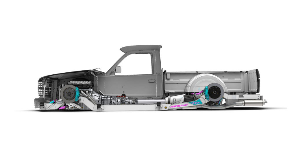 Roadster Shop’s “LowPro” 1988-89 Chevy truck chassis - MetalWorks ...