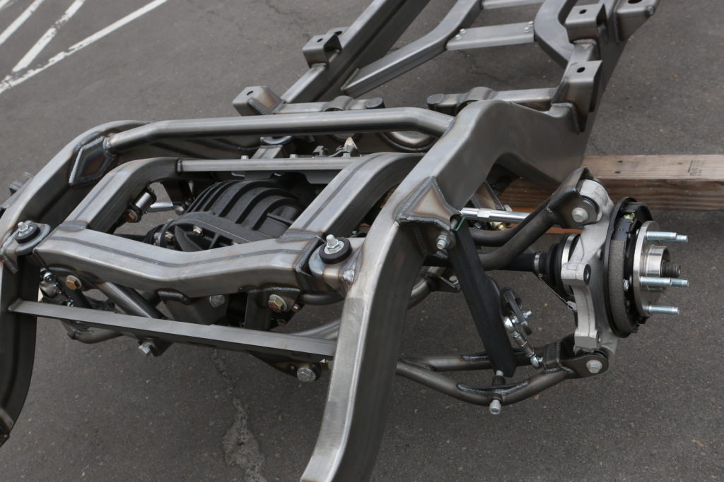 Assembling the new 1967-72 Art Morrison C10 chassis with IRS upgrade ...
