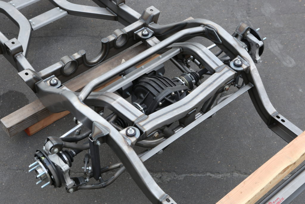 Assembling the new 1967-72 Art Morrison C10 chassis with IRS upgrade ...