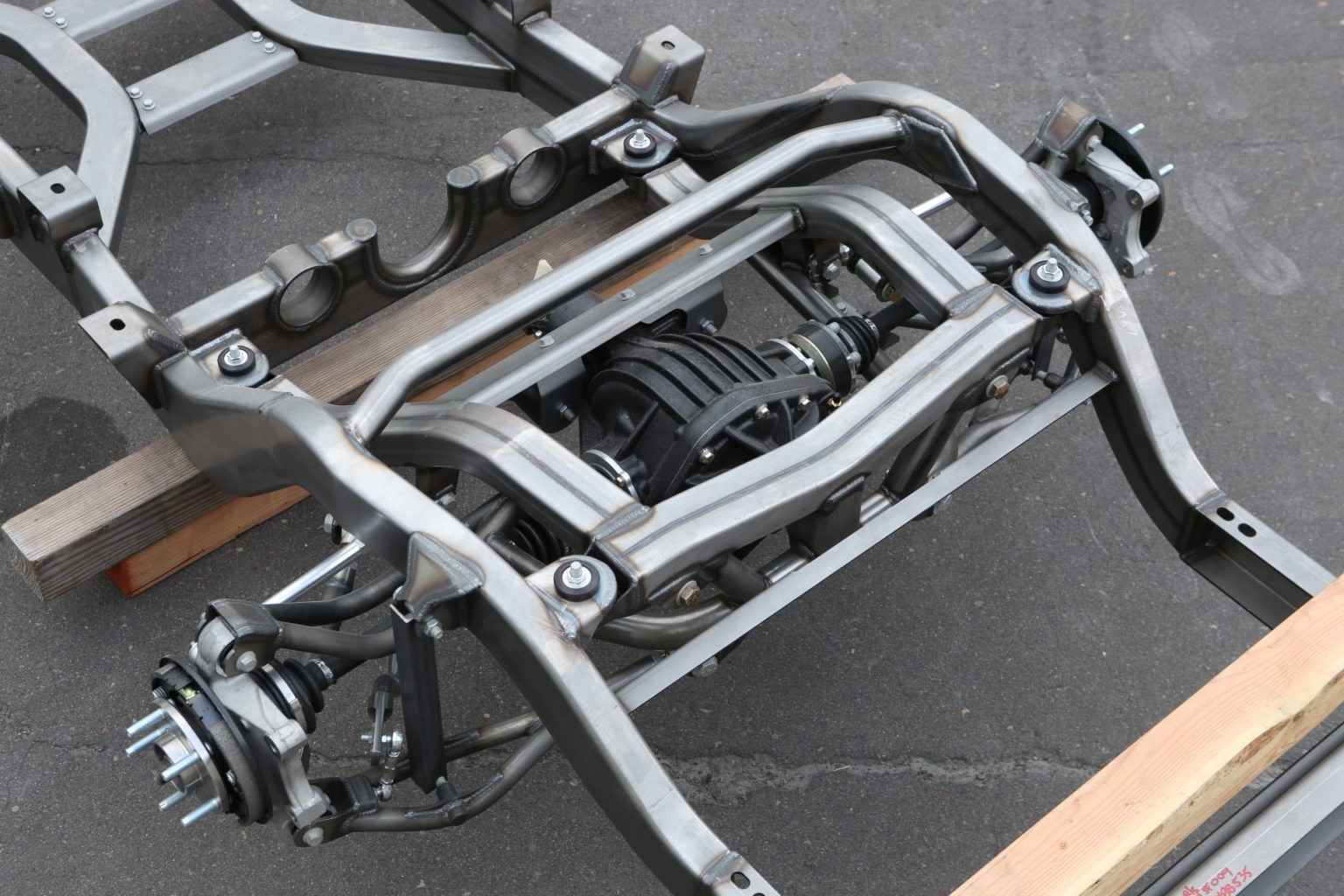 Assembling the new 1967-72 Art Morrison C10 chassis with IRS upgrade ...