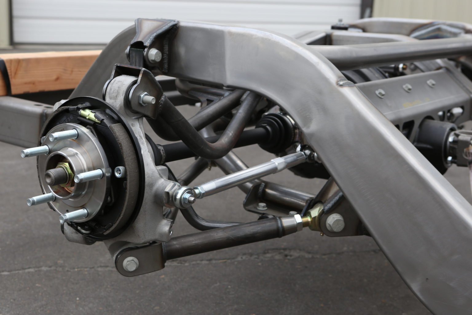 Assembling the new 1967-72 Art Morrison C10 chassis with IRS upgrade ...