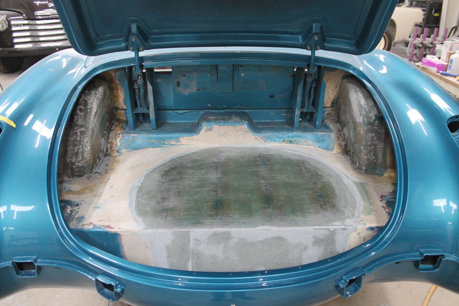 ProTouring 1959 Chevy Corvette Roadster on Art Morrison Chassis ...