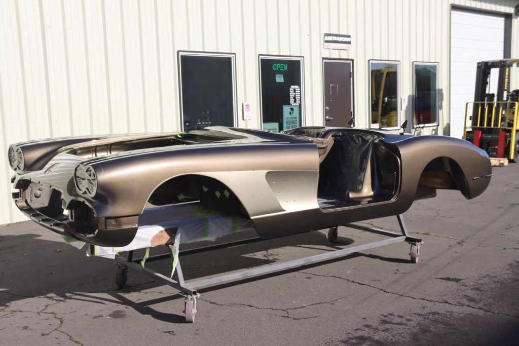 ProTouring 1959 Chevy Corvette Roadster on Art Morrison Chassis ...